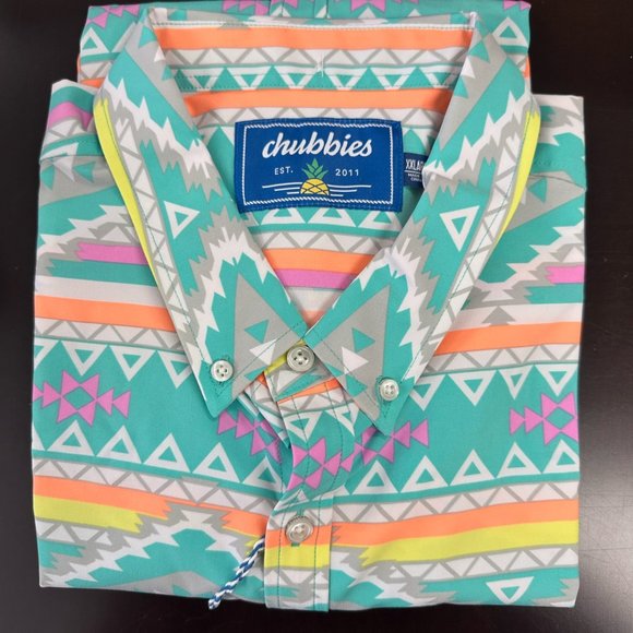 chubbies | Shirts | Chubbies The En Fuego Button Down Shirt L Xxl ...